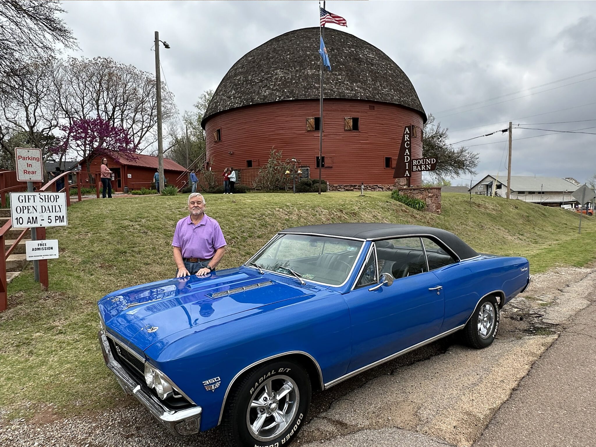 2nd Annual Classic Cars A-Round the Barn — April 12 – Arcadia Round Barn